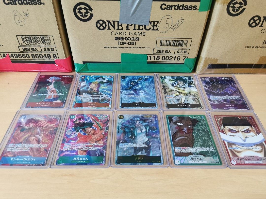 [One Piece] OP-02 Summit Battle TCG Single Card, Hobbies & Toys, Toys ...