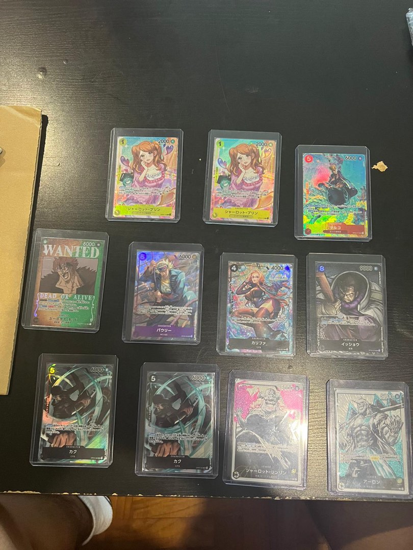 OP TCG 03 RARE PULLS, Hobbies & Toys, Toys & Games on Carousell