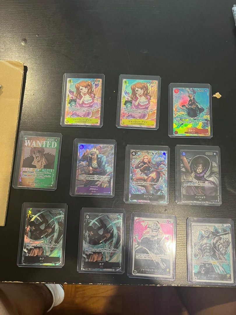 OP TCG 03 RARE PULLS, Hobbies & Toys, Toys & Games on Carousell