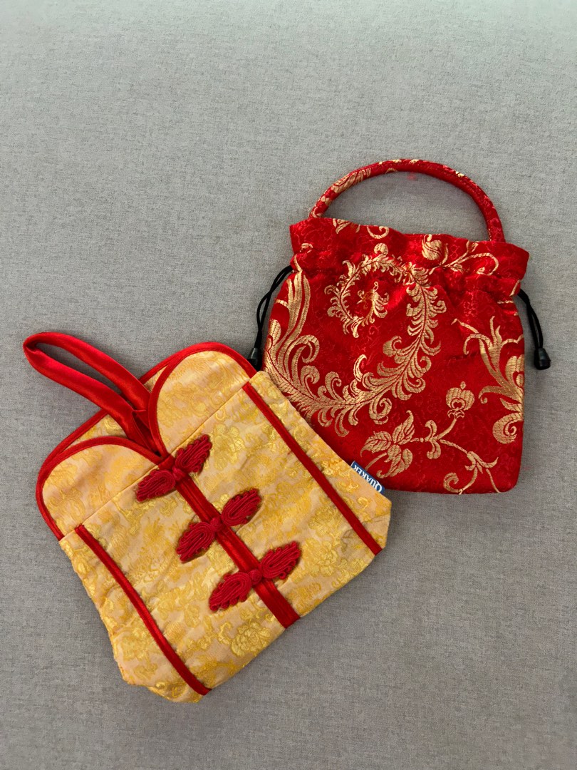 Orange pouches, Women's Fashion, Bags & Wallets, Purses & Pouches on ...