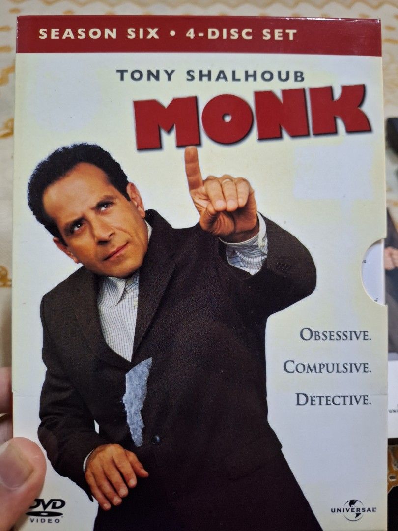 Original DVD boxset Monk and Alias, Hobbies & Toys, Music & Media, CDs ...
