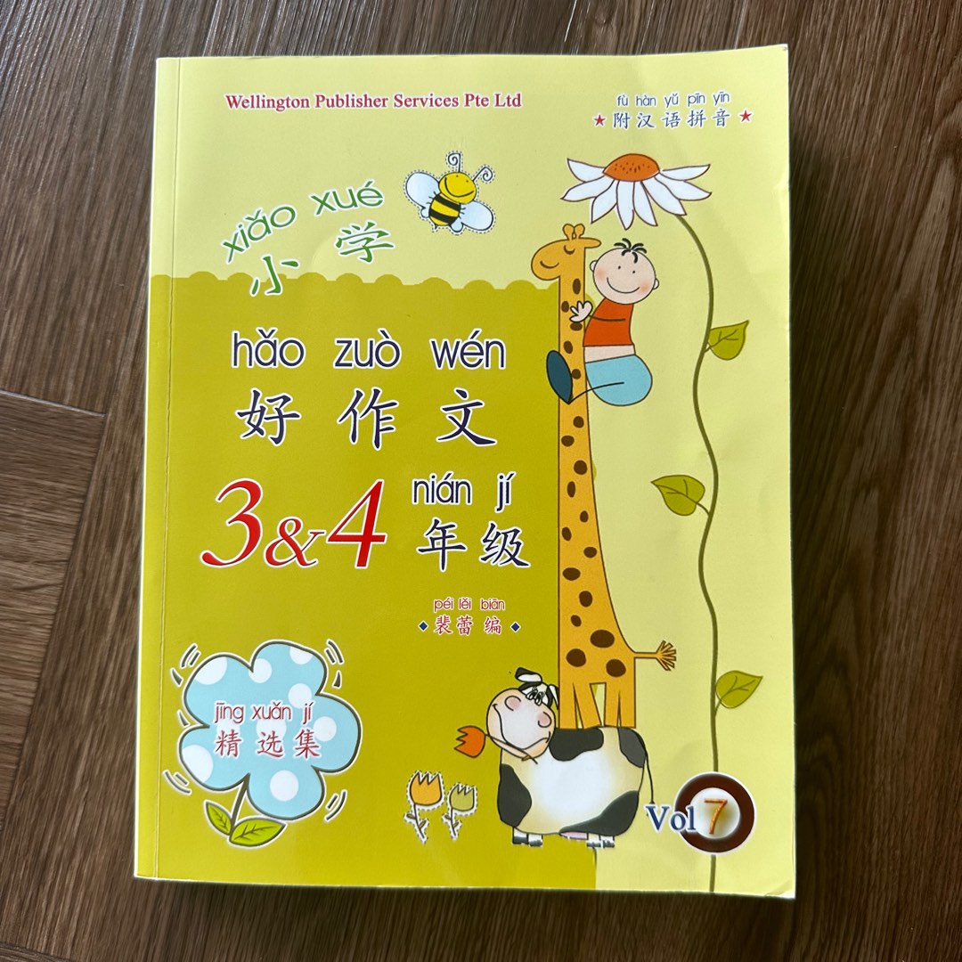 P3 P4 Chinese Compo Book, Hobbies & Toys, Books & Magazines, Assessment ...