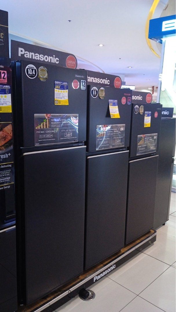 PANASONIC 2 DOOR INVERTER REFRIGERATOR, TV & Home Appliances, Kitchen ...