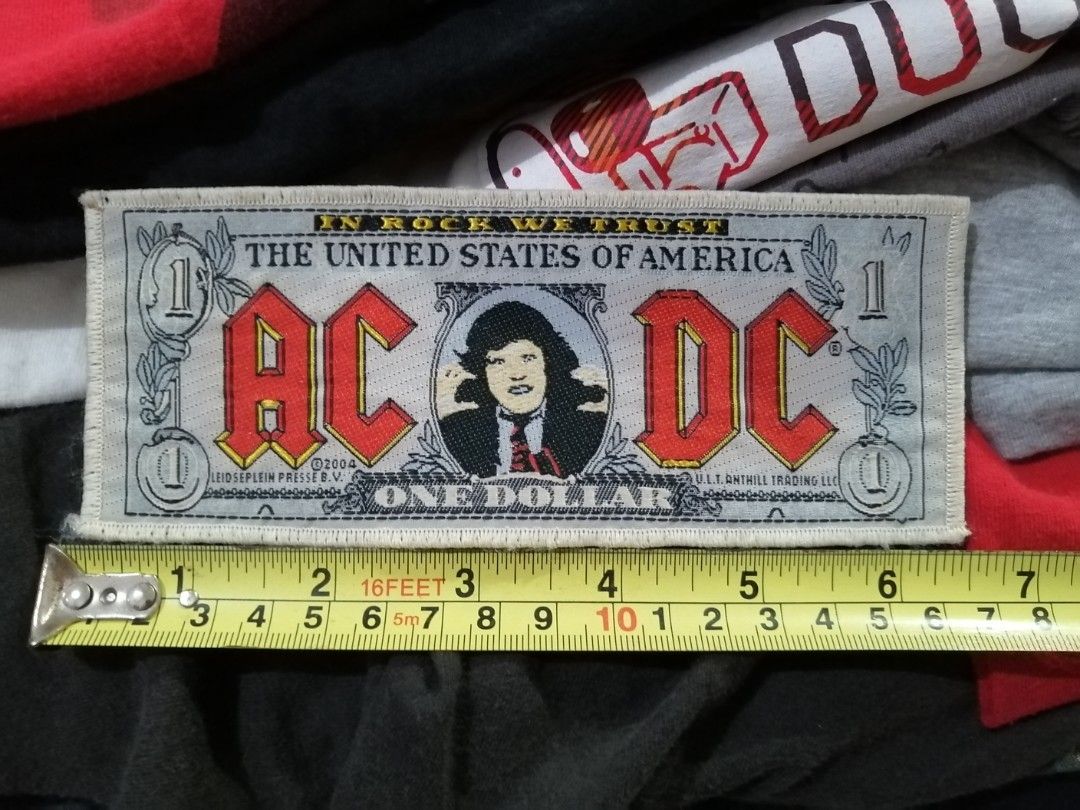 Patches AC DC, Hobbies & Toys, Music & Media, Music Accessories on ...