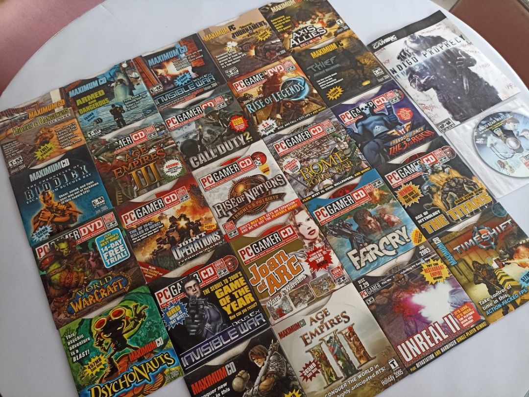 PC Gamer CD collection, Hobbies & Toys, Memorabilia & Collectibles, Fan ...