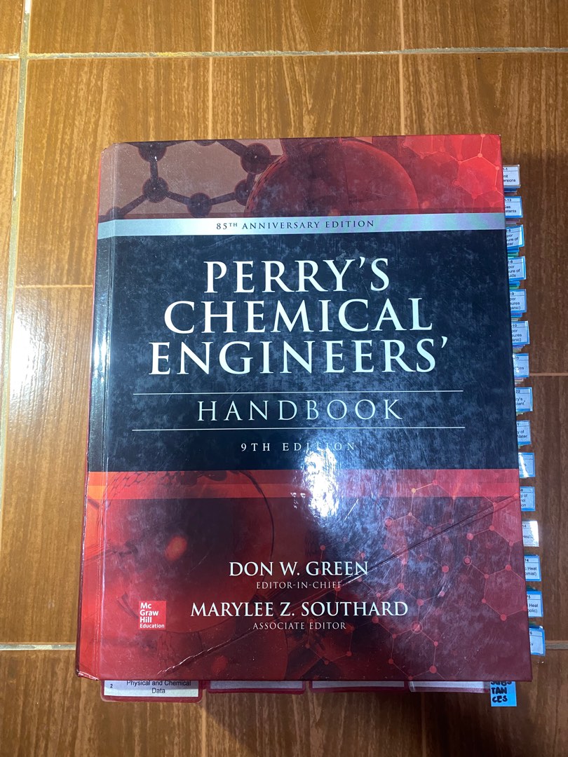 Perry’s Chemical Engineers’ Handbook Engineering eng ChemEngg ChE ...