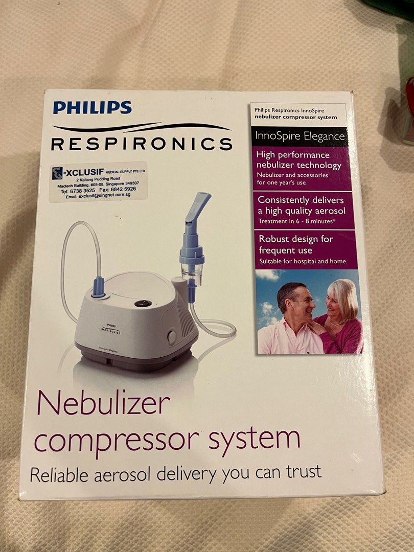 Phillips respironics nebulizer/ nebuliser, Health & Nutrition, Medical ...