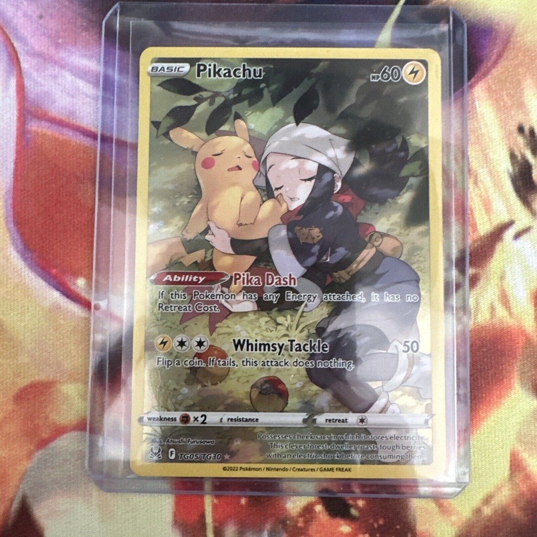 Pikachu Full Art FA Trainer Gallery, Hobbies & Toys, Toys & Games on ...