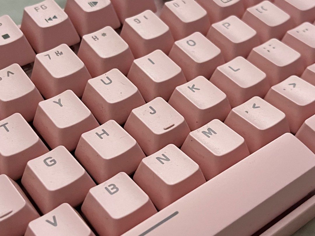 Magegee: MK1 Red Switch Pink Mechanical Gaming Keyboard 87 Keys ...