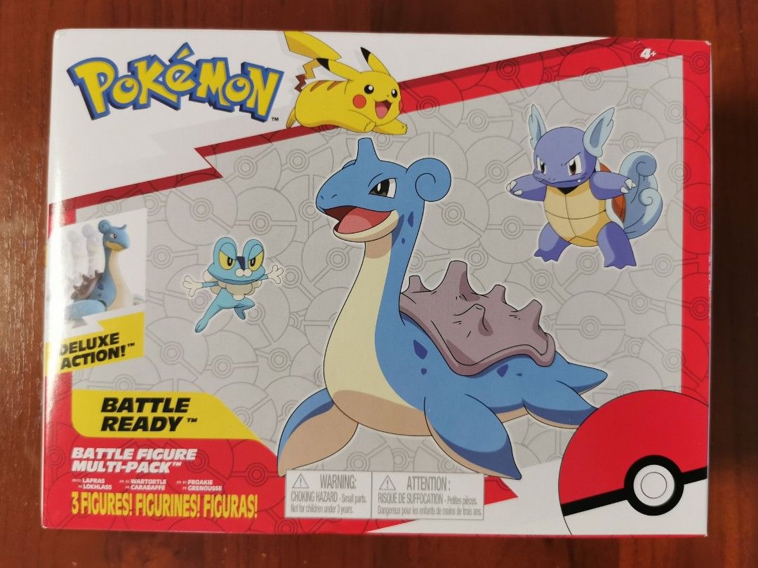 Pokemon Battle Figure, Water-Type Pack, Hobbies & Toys, Toys & Games on ...