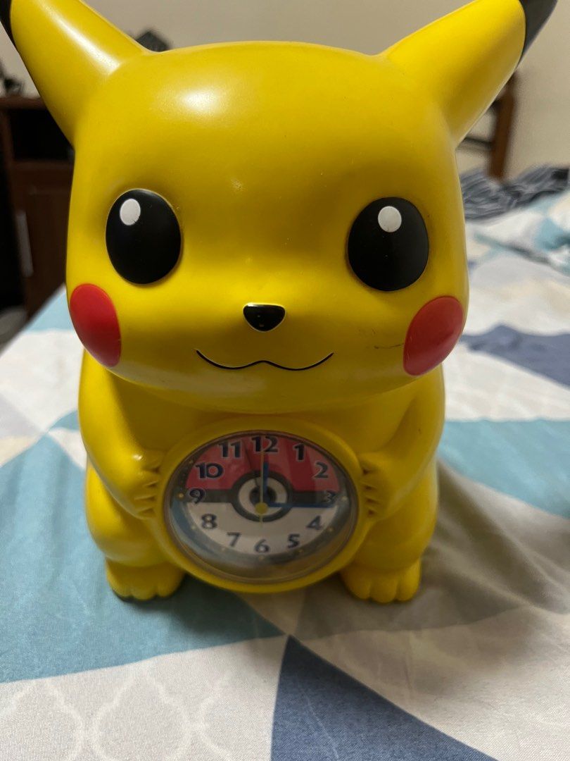 Pokemon Pikachu Alarm Clock, Hobbies & Toys, Toys & Games on Carousell