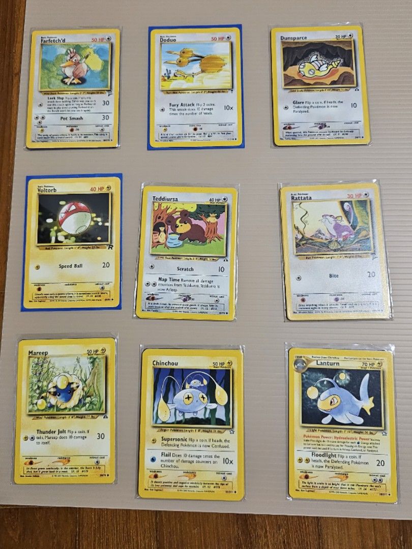 Pokemon Trading Cards (Lightning & Colourless Types), Hobbies & Toys ...