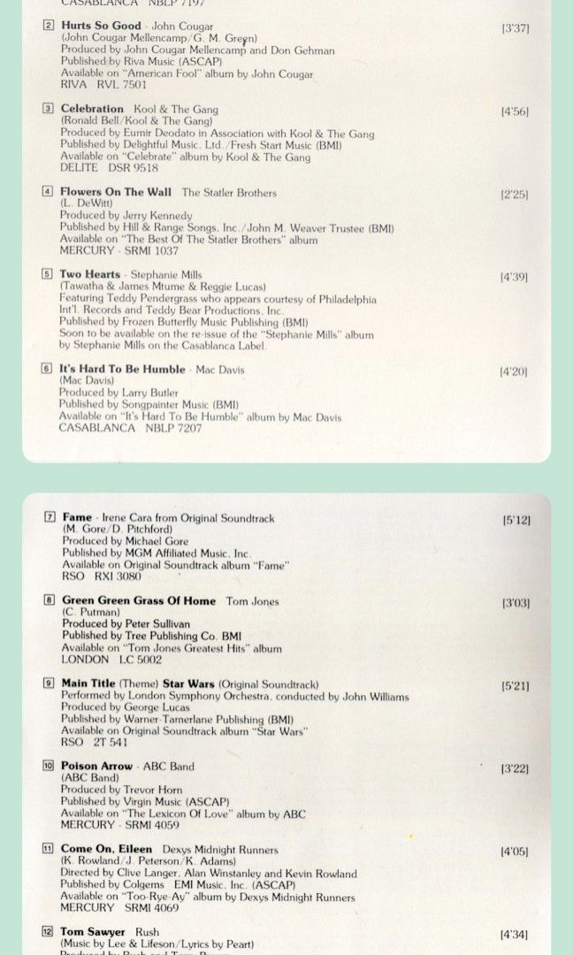 Polygram - Sampler USA: Popular Repertoire - demonstration disc from ...