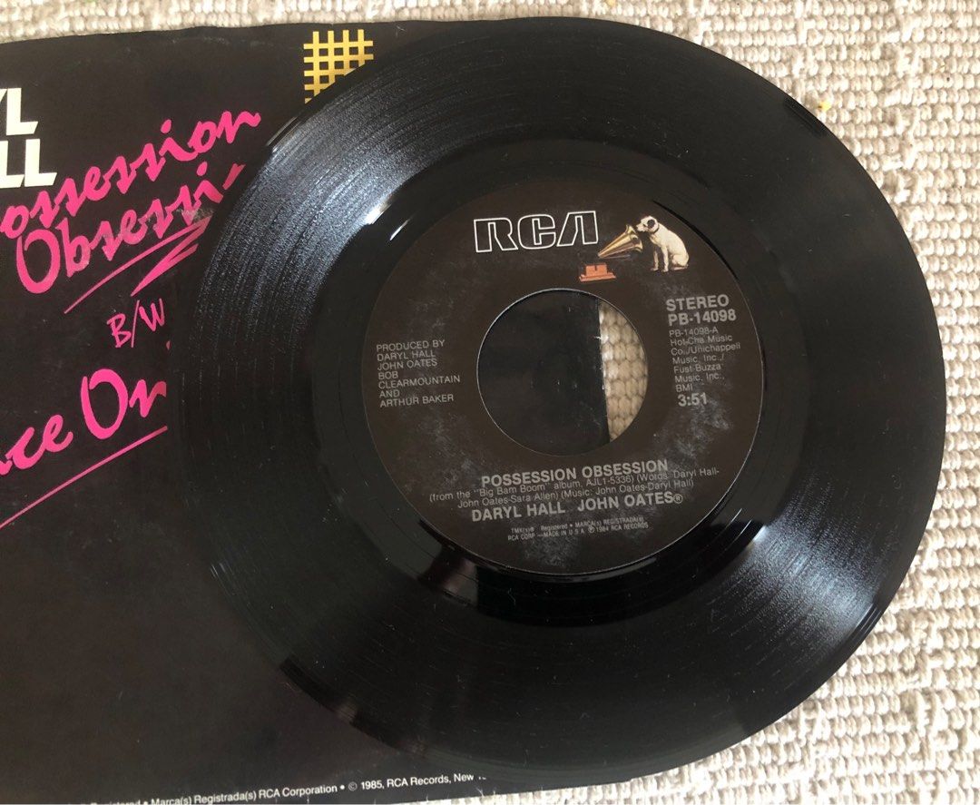 Possession Obsession by Daryl Hall & John Oates 7” single, Hobbies ...