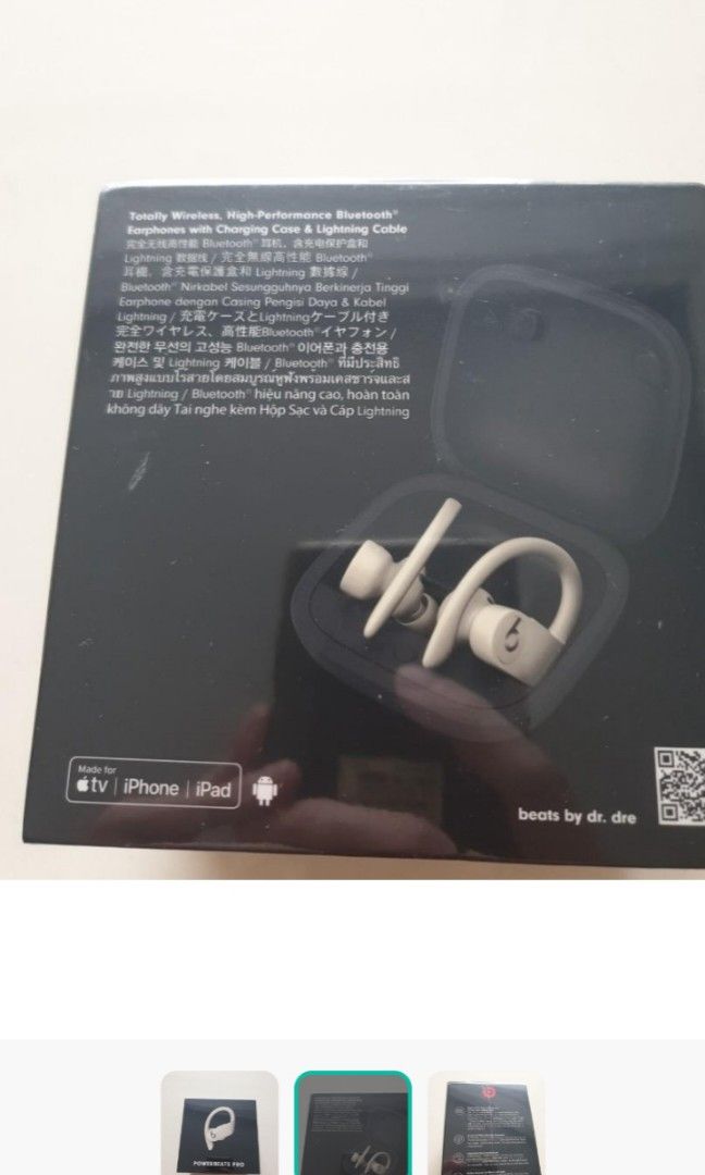 Powerbeats Pro by Dr Dre - Ivory -, Audio, Earphones on Carousell