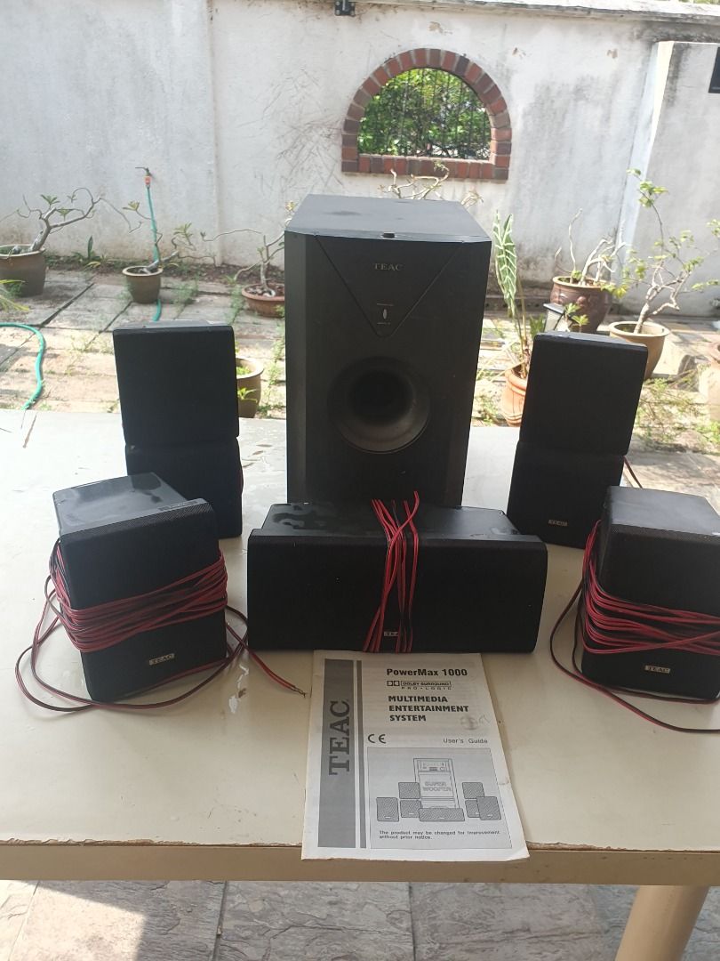 Powermax 1000 Multimedia Entertainment System, Audio, Soundbars ...