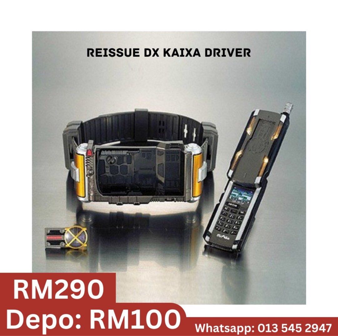 [Pre-order] Kamen Rider Kaixa: Reissue DX Kaixa Driver, Hobbies & Toys ...