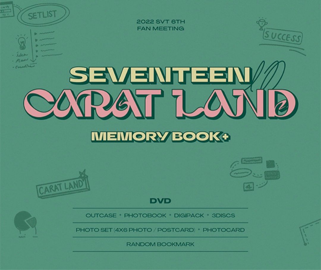 COLLECTING ORDERS SEVENTEEN CARATLAND 2022 MEMORY BOOK, Hobbies & Toys, Memorabilia ...