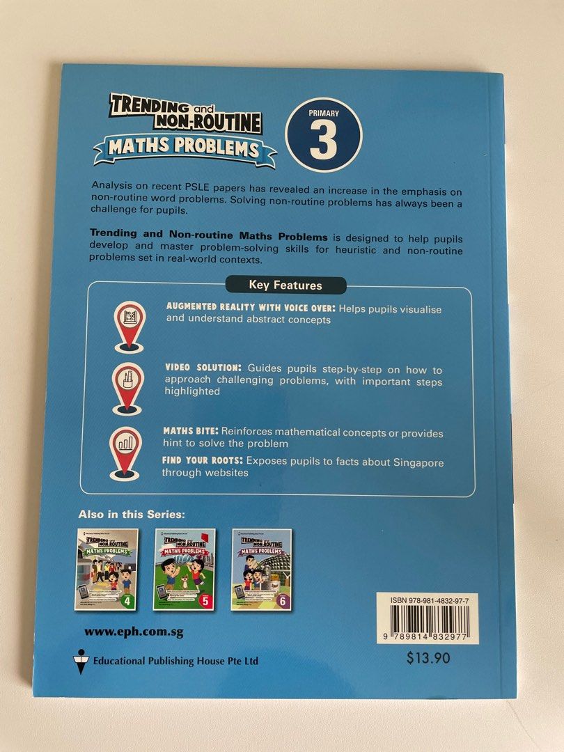 Primary 3 Trending and Non-Routine Maths Problems (EPH), Hobbies & Toys ...
