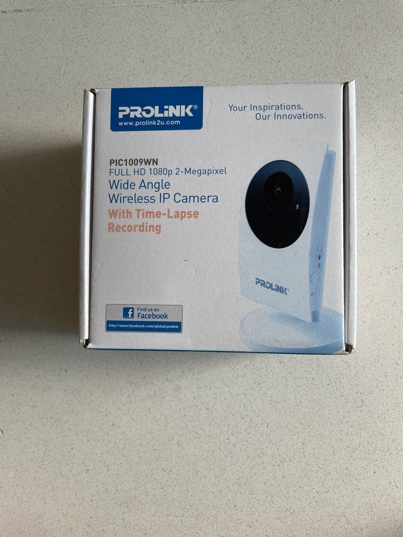 Prolink Wireless IP Camera - CCTV, Furniture & Home Living, Security ...
