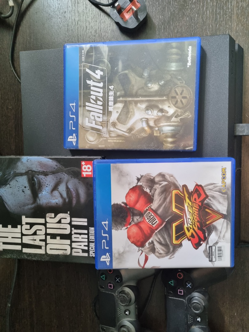 PS4 console plus controller and games for sales, Video Gaming, Video ...