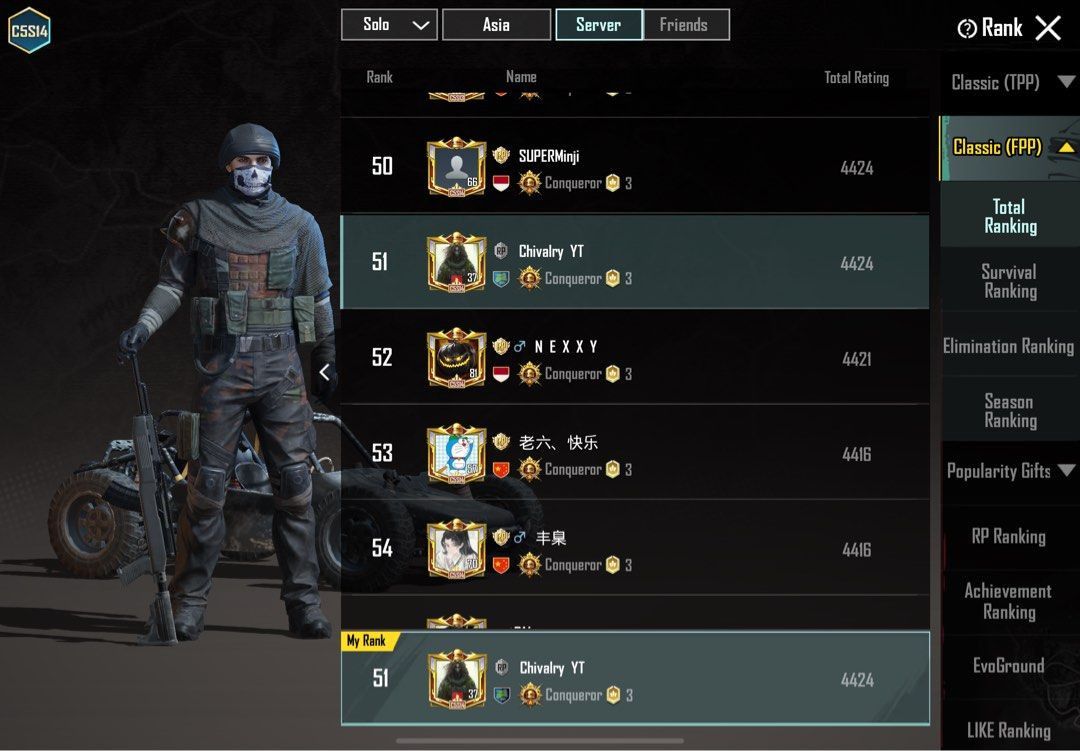 Pubg Account Conqueror , Video Gaming, Gaming Accessories, Game Gift ...