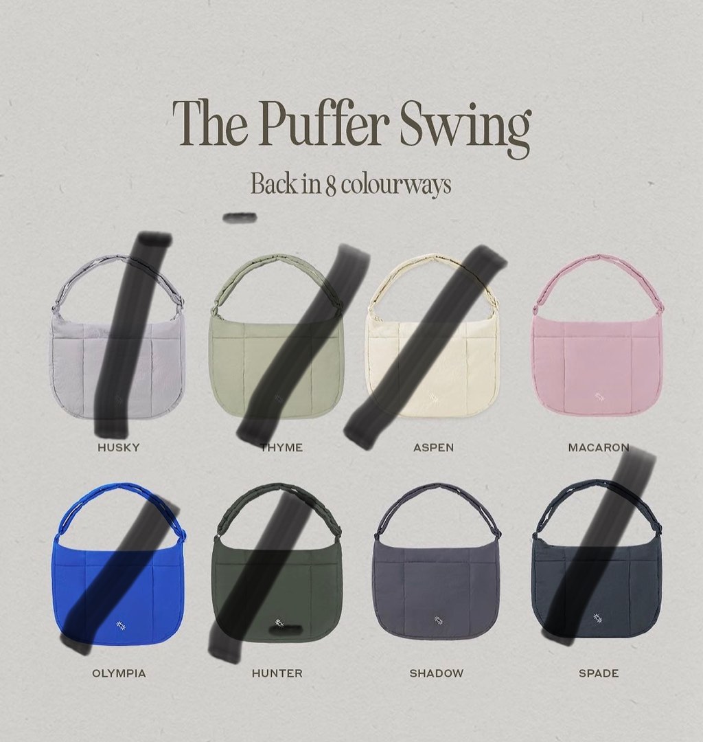 Puffer Swing Paper Bunny, Women's Fashion, Bags & Wallets, Cross-body ...