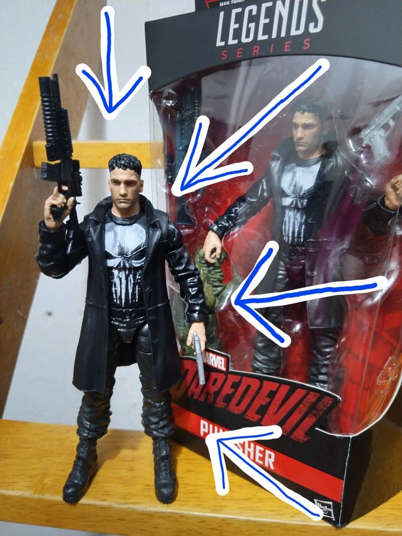Punisher (Netflix) Marvel Legends, Hobbies & Toys, Toys & Games on ...