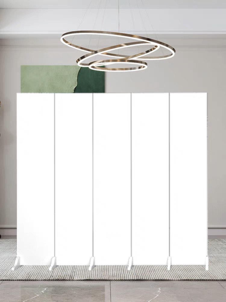 Pure white simple screen company office porch partition studio can be ...