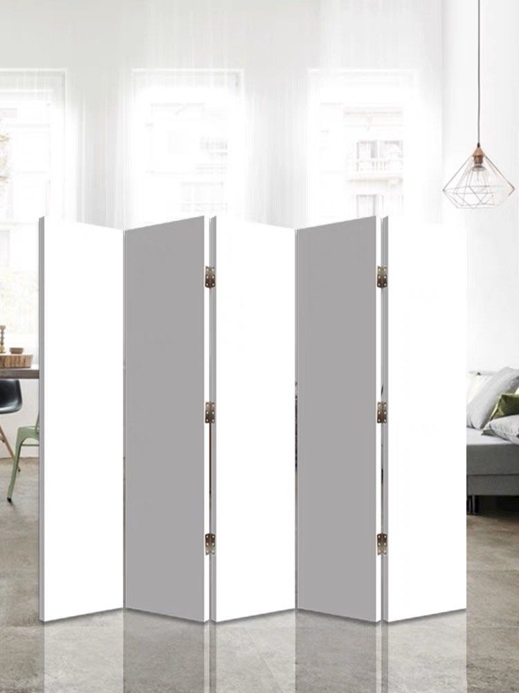 Pure white simple screen company office porch partition studio can be ...