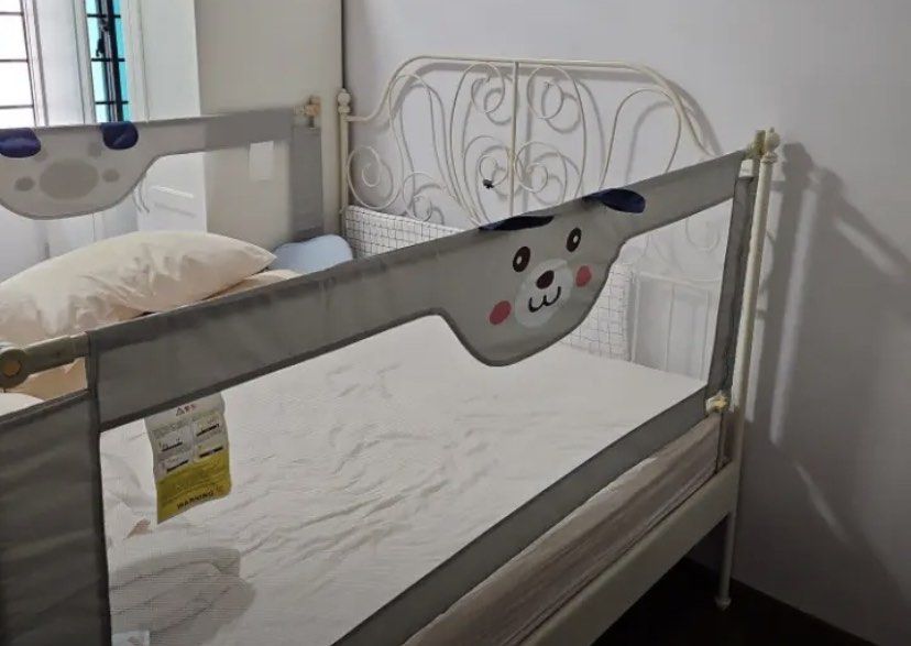 Queen size Bed railing, Babies & Kids, Baby Nursery & Kids Furniture ...