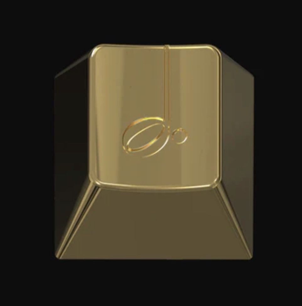 RAMA x GMK Maestro artisan brass keycap, Computers & Tech, Parts ...