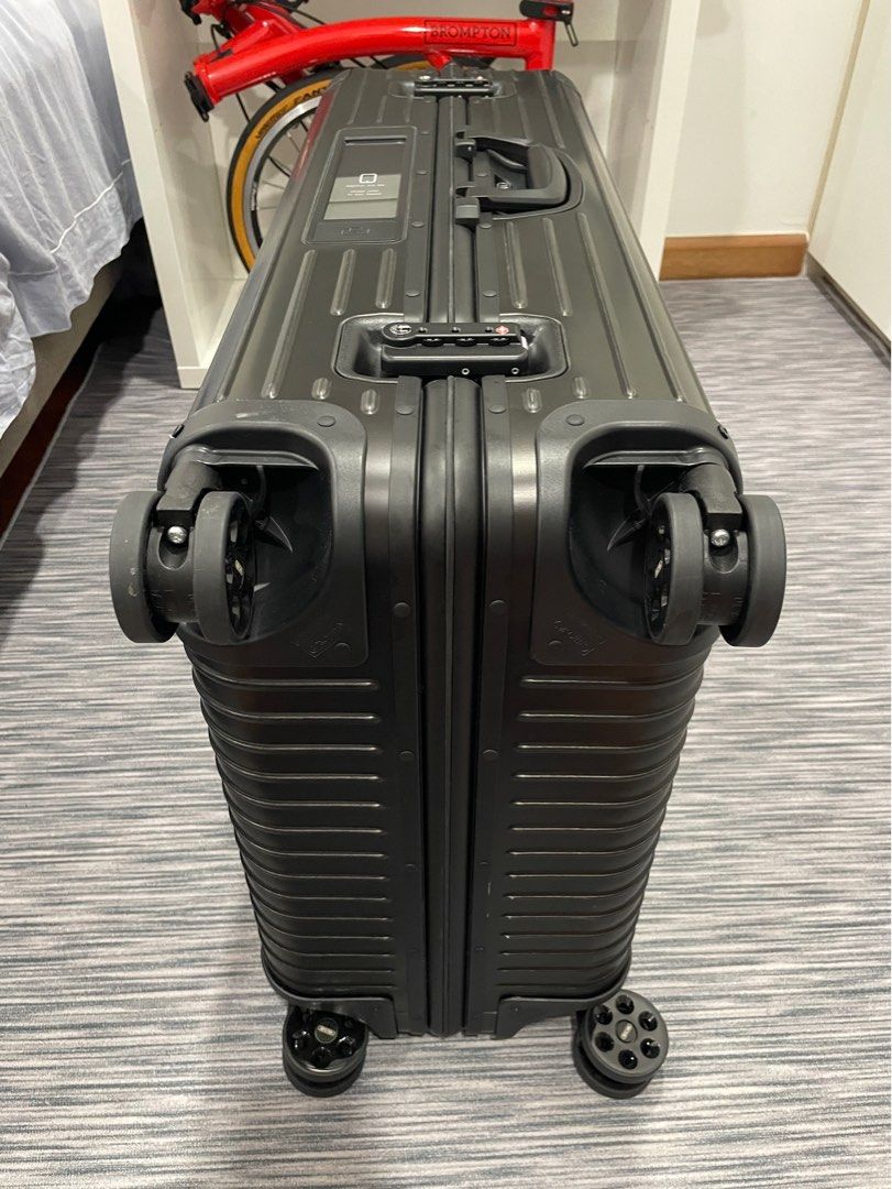 Rare 98L Rimowa Topas Stealth 77 E-Tag, Hobbies & Toys, Travel, Luggage ...