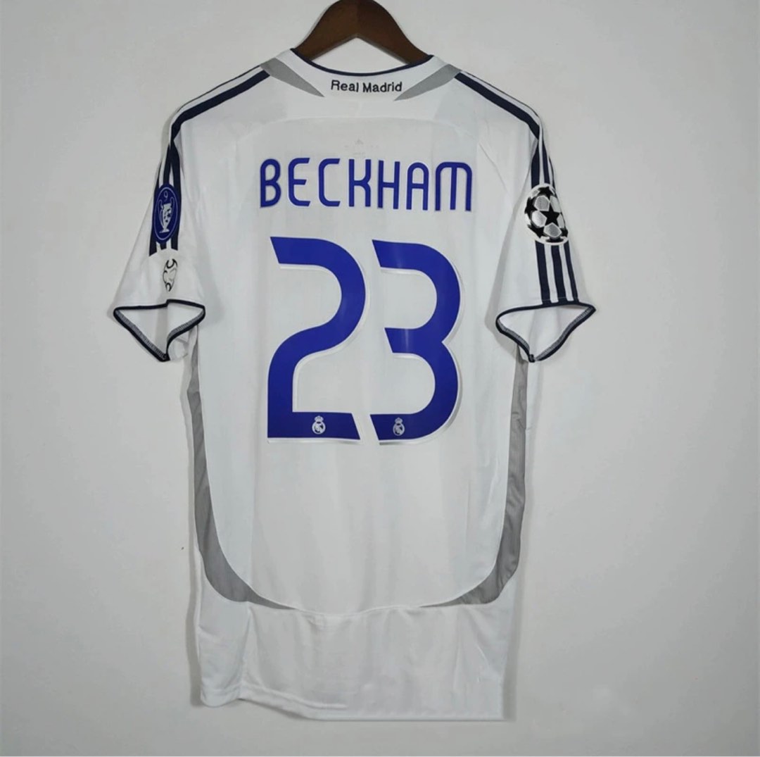 Real Madrid 06/07 home jersey, Men's Fashion, Activewear on Carousell