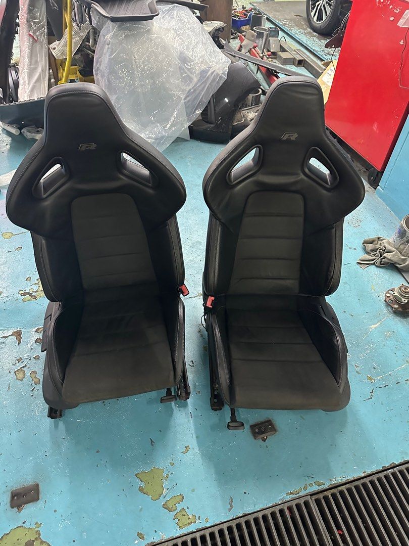 Original Recaro Mk6 Golf R seat, Car Accessories, Accessories on Carousell