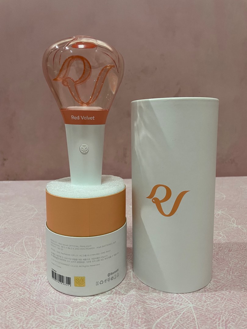 Red Velvet lightstick (Mandu bong), Hobbies & Toys, Memorabilia ...
