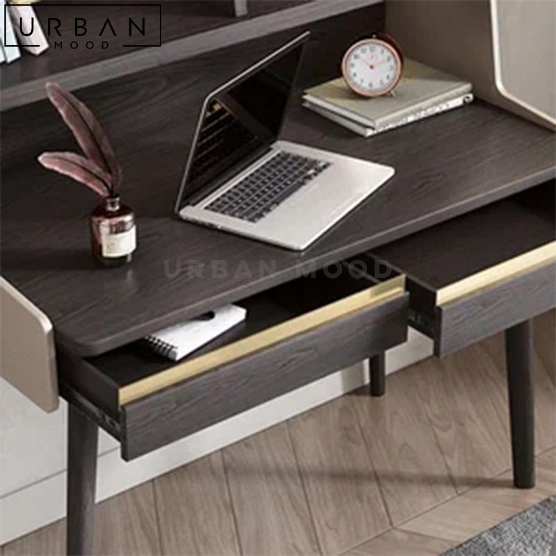 REMI Modern Study Table, Furniture & Home Living, Furniture, Tables & Sets on Carousell