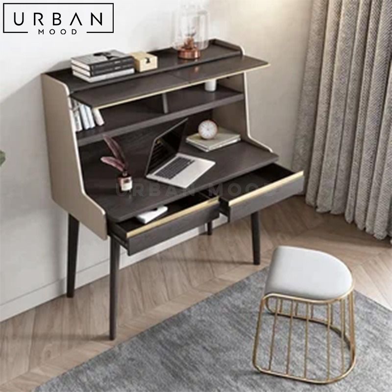 REMI Modern Study Table, Furniture & Home Living, Furniture, Tables & Sets on Carousell