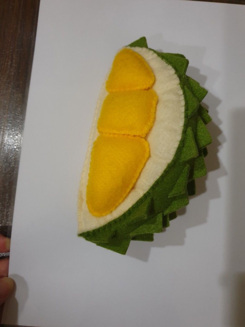 (Reserved- sold)Durian pretend play, Hobbies & Toys, Stationery & Craft ...