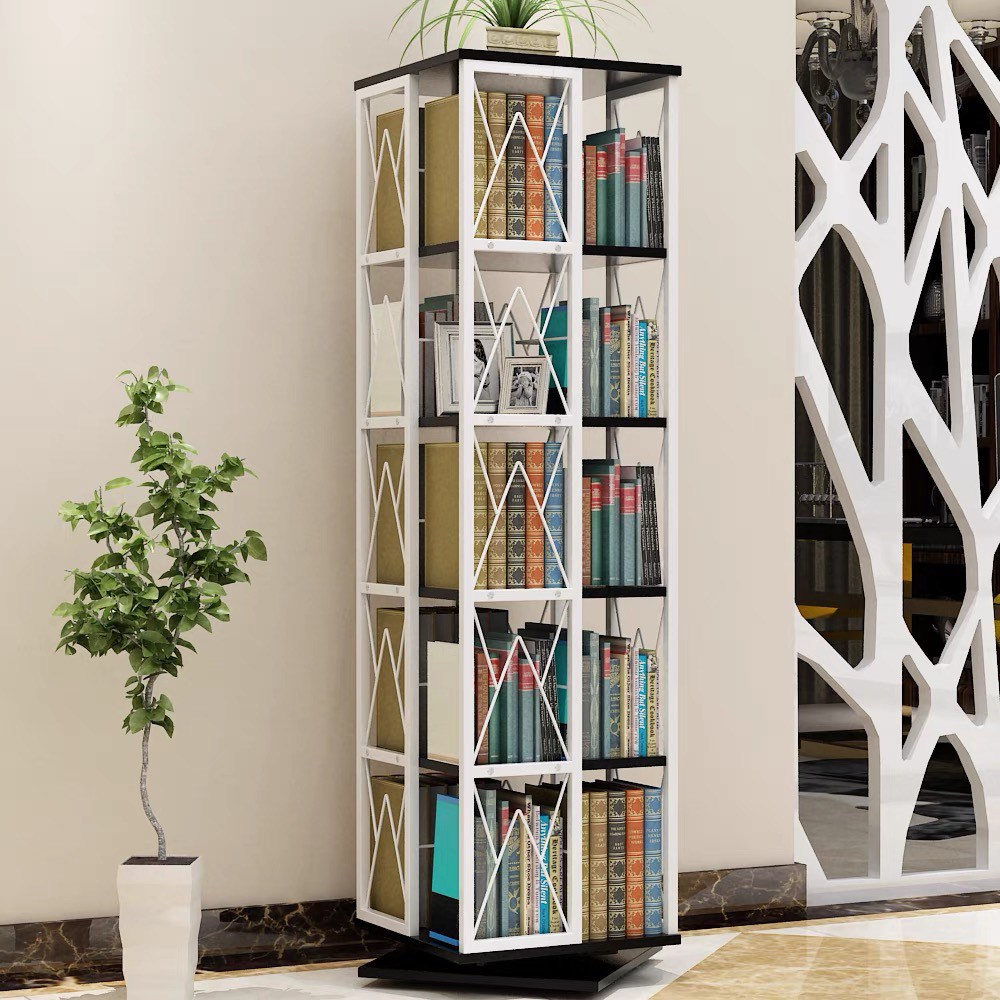 Revolving bookshelf, Furniture & Home Living, Furniture, Shelves ...