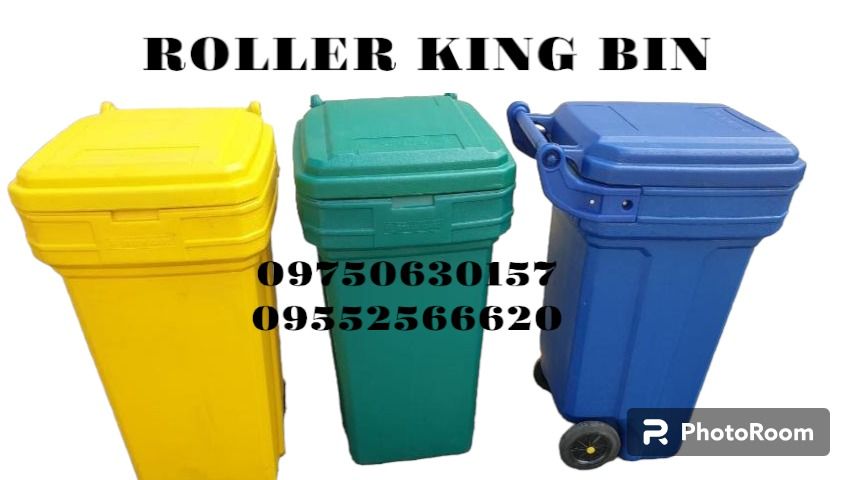 ROLLER KING TRASH BIN, Furniture & Home Living, Cleaning & Homecare ...