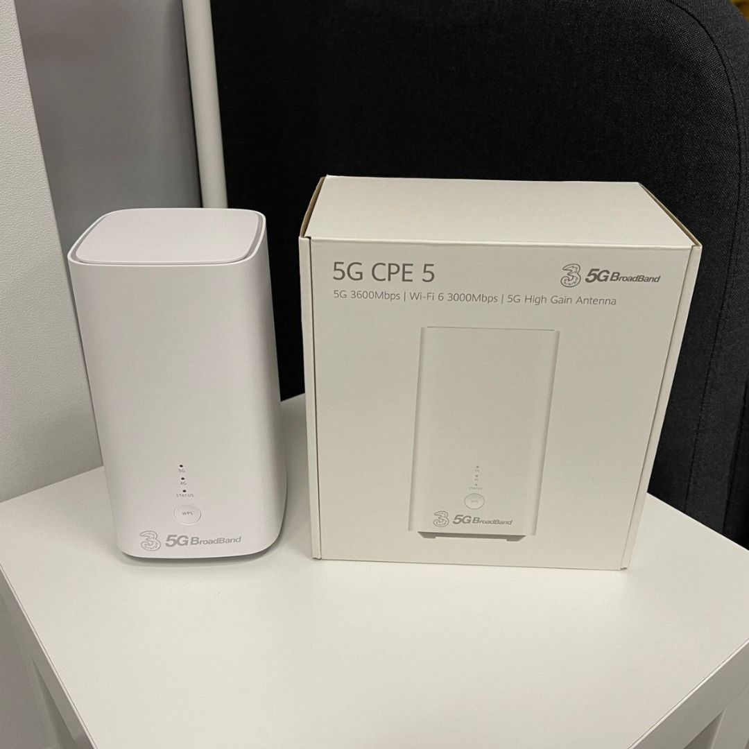 寬頻Router（現貨）| 3HK | 官方唯一帳號 | 3toTalk | 慳位 | 自由擺放 | 免拉線 | 5G WiFi Router | 蝸居 | 家居整理 | 5G 寬頻任用 ...