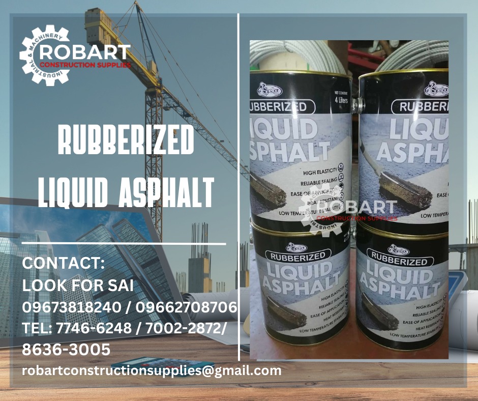 Rubberized Liquid Asphalt, Commercial & Industrial, Construction Tools ...