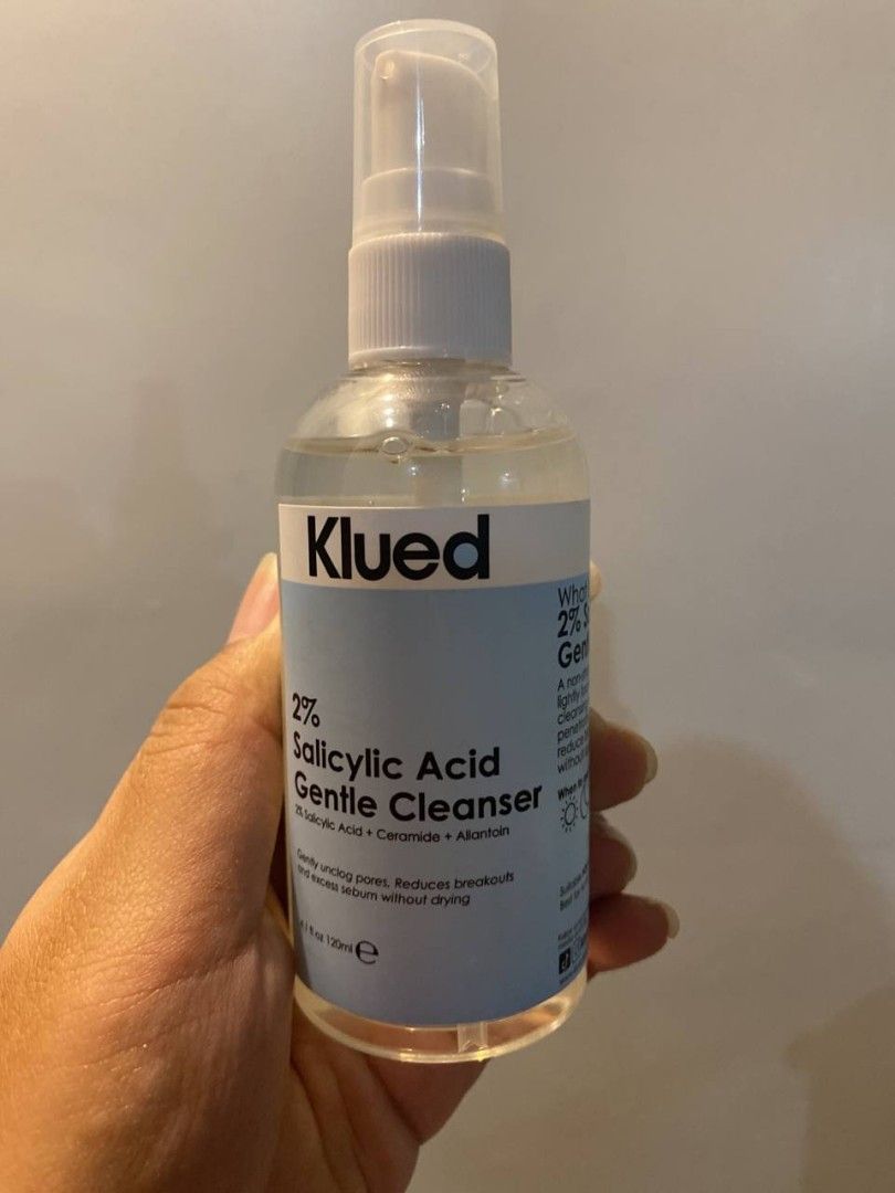 RUSH! KLUED - 2% SALICYLIC ACID GENTLE CLEANSER, Beauty & Personal Care ...