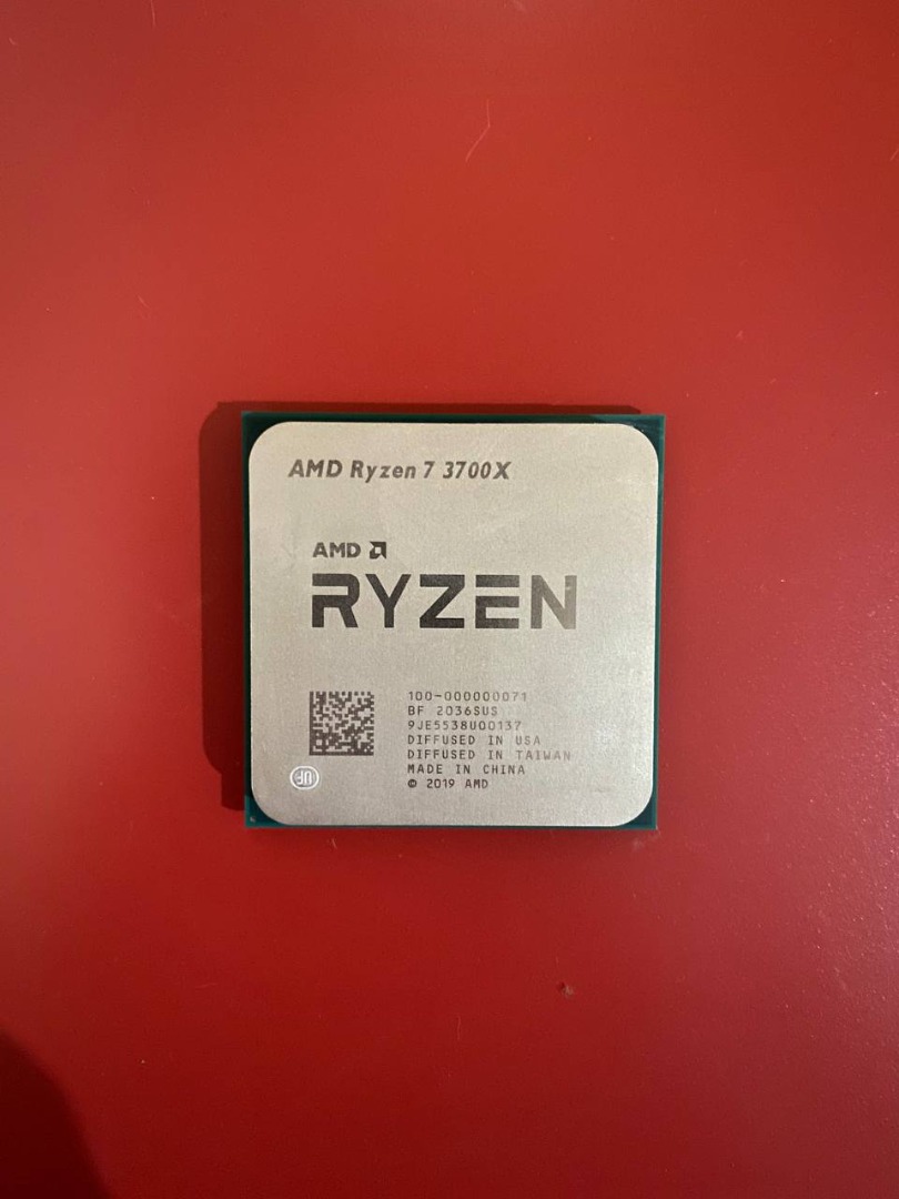 Ryzen 7 3700X Processor, Computers & Tech, Parts & Accessories ...