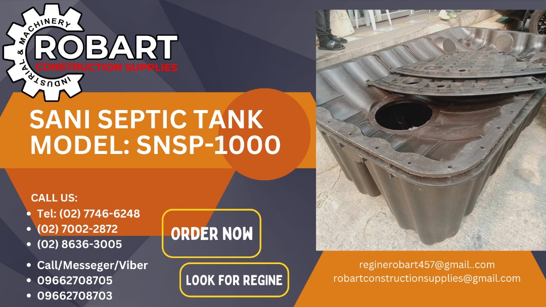 SANI SEPTIC TANK, Commercial & Industrial, Construction Tools ...
