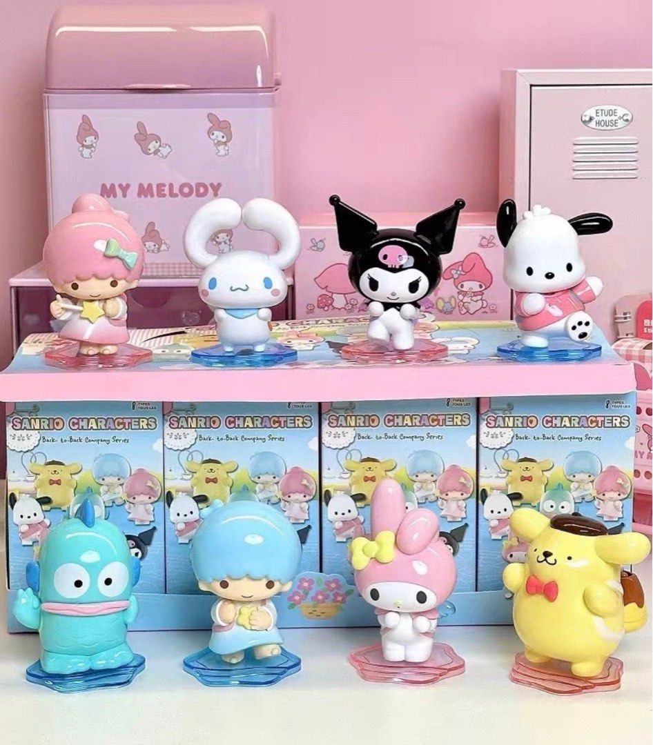 SANRIO CHARACTERS back to back camping series / FULL SET / SINGLE BLIND ...