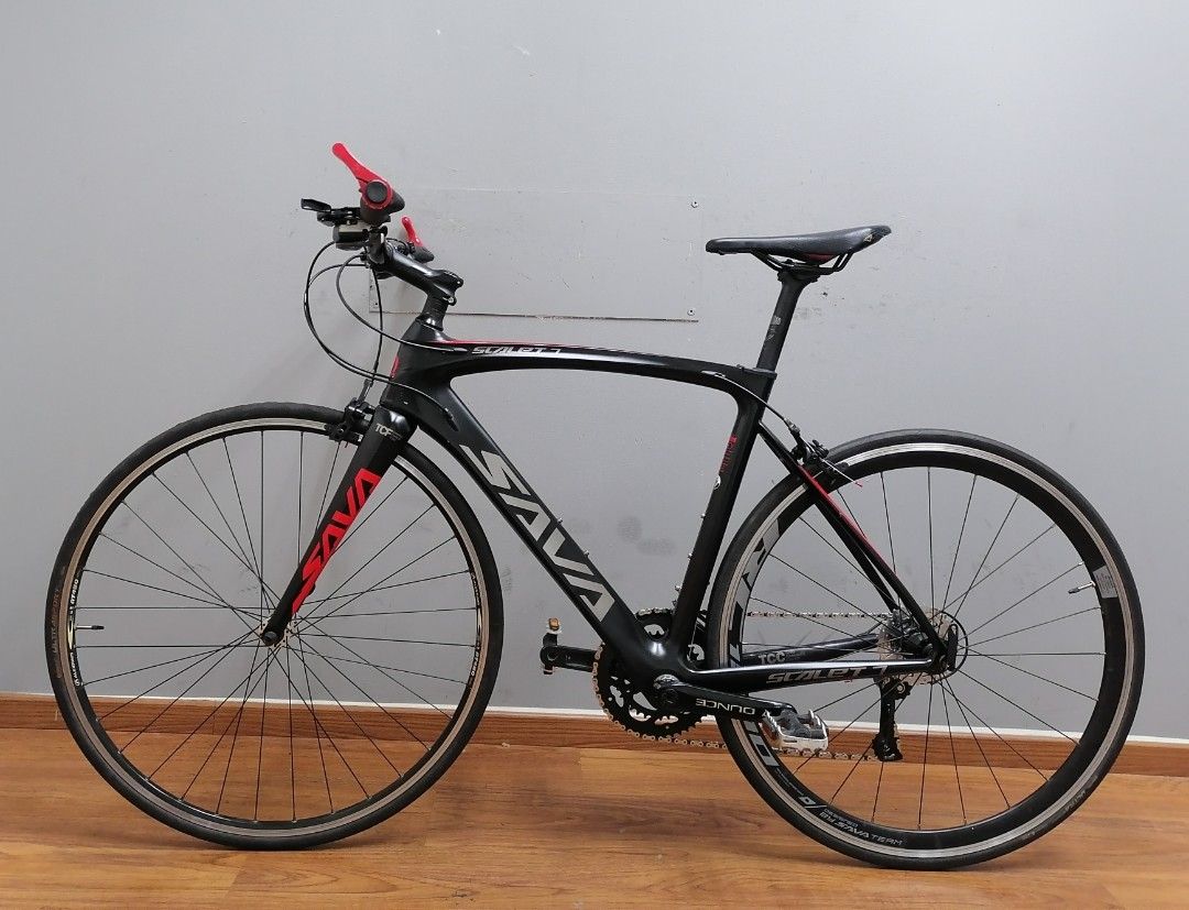 Sava Carbon Hybrid Bike, only 8.7kg, Sports Equipment, Bicycles & Parts ...