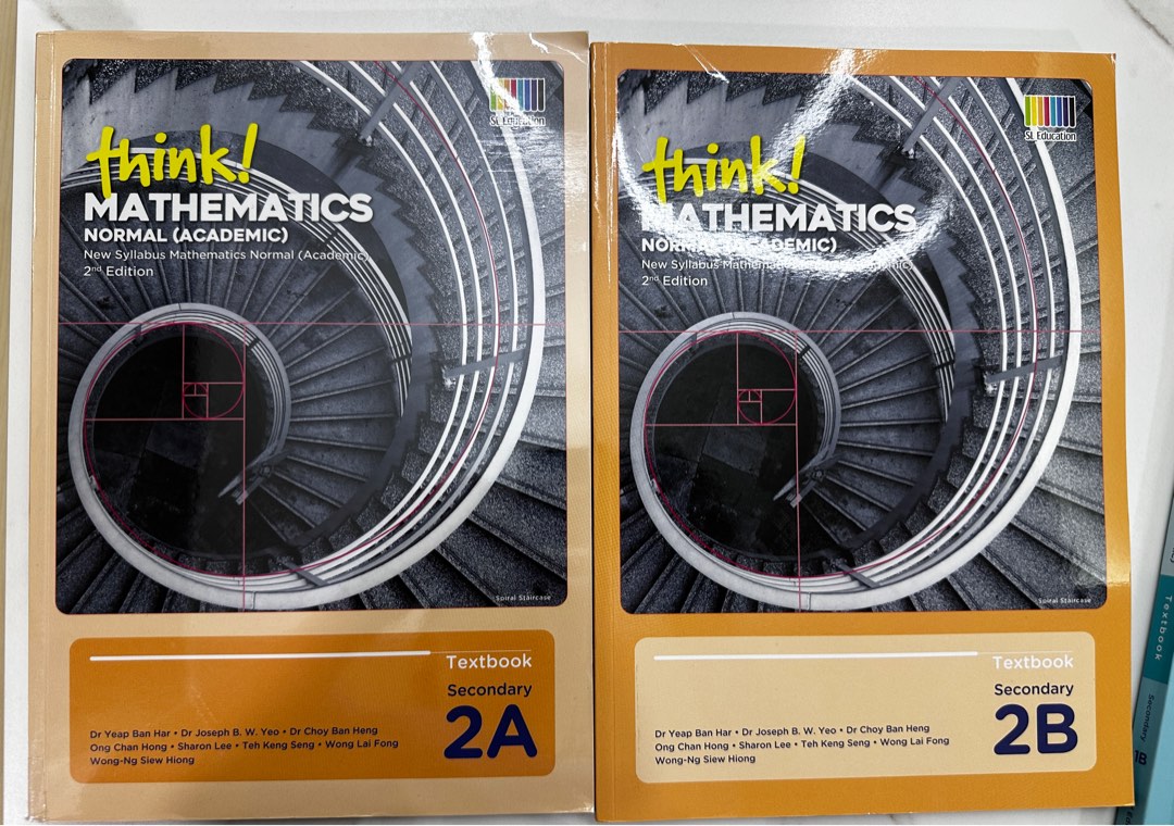 Sec 2 - NA Mathematic (think!), Hobbies & Toys, Books & Magazines ...