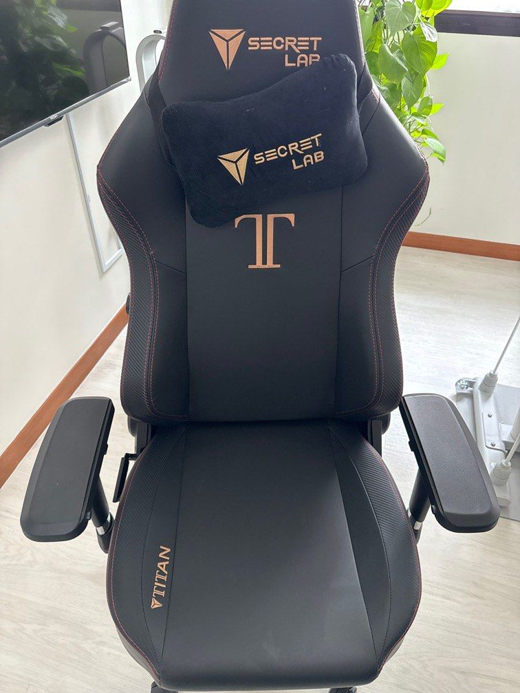 Secret lab titan stealth, Furniture & Home Living, Furniture, Chairs on ...